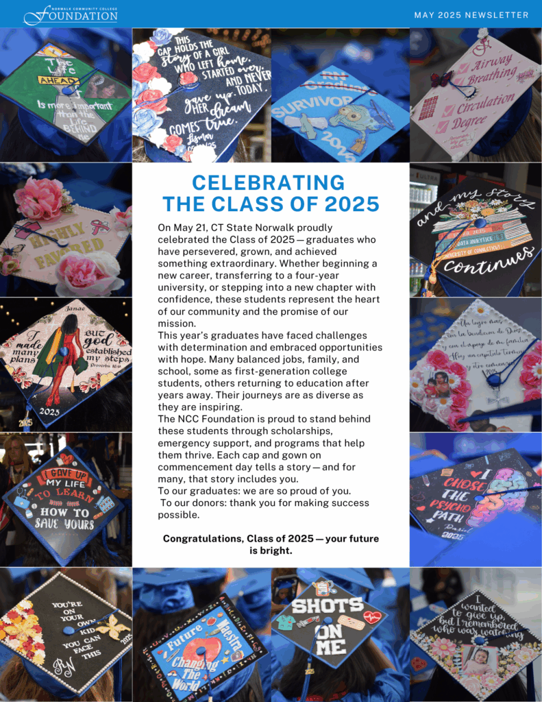 Celebrating the Class of 2025 - Norwalk Community College Foundation